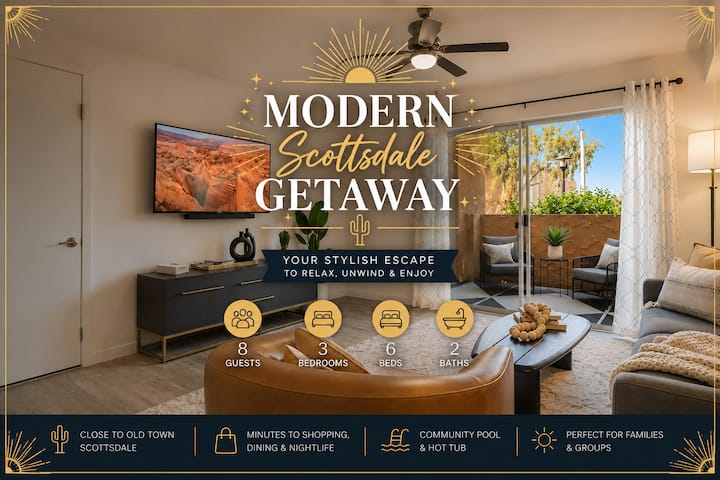 Modern Scottsdale Getaway - Scottsdale, AZ