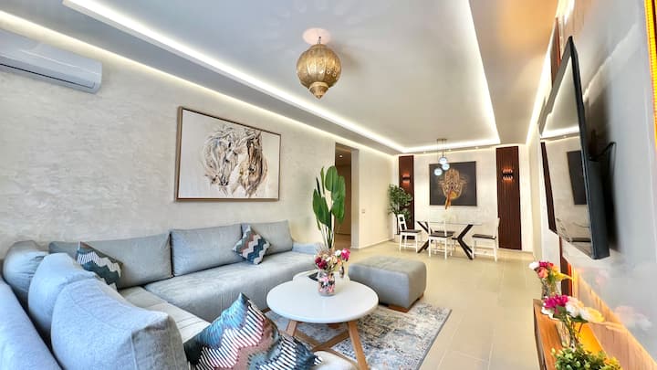 Luxe Et Charme 3 Chambre Avec Vue Sur Mer - Rabat