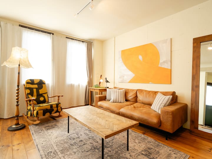 瓦町徒歩圏|最上階の静かな1ldk|カップル・ご褒美滞在に|ホテルライクな癒し旅 - Takamatsu