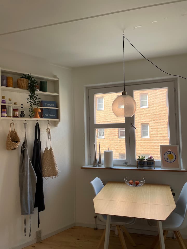 Bright & Cozy Large Bedroom - Great Location - Copenhaguen