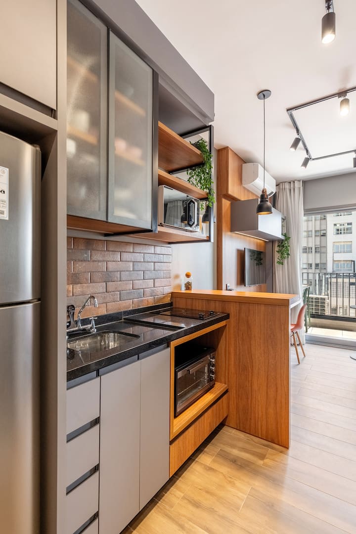 Studio Próx à Paulista, Ibirapuera, Metro Ana Rosa - Sao Paulo