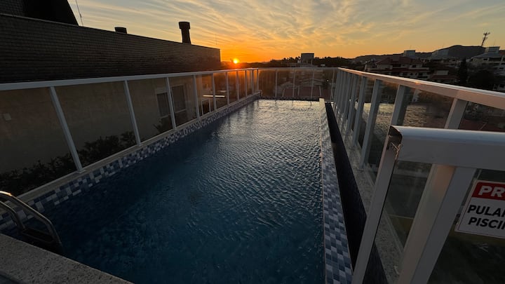 Beautiful Sunny Apartment 120 Meters From The Sea - Florianópolis