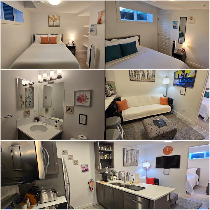 Private, 2-bedroom Legal Secondary Suite - Calgary