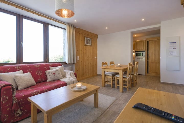 Un Pied-à-terre Alpin, Chaleureux - Combloux - Sallanches
