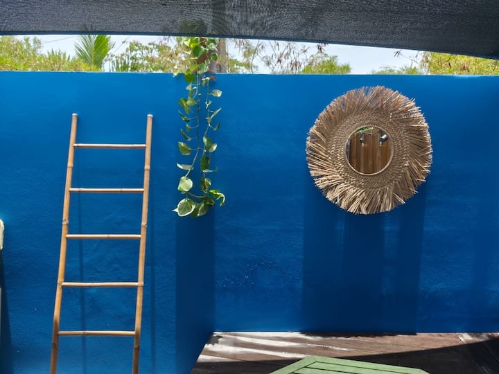 La Kaz Bleue. Proche Lagon - Quartier Pêcheurs - Saint-Leu