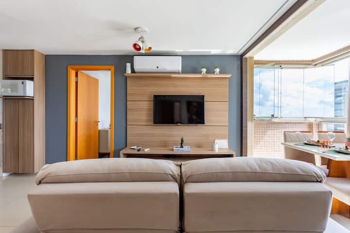 Apt Conforto 2 Suítes Dfplaza - Brasília