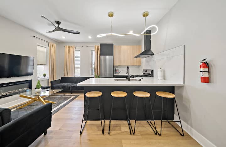 Beachblock 3bedroom, Full Kitchen, All New. 110 B1 - Atlantic City, NJ