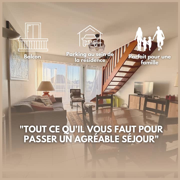 Charmant Duplex à 5 Min De La Plage - Plage de Berck