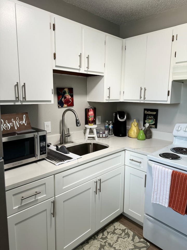 Homey,1 Bdrm Apt Near Downtown With Washer/dryer - Mission del Lago - San Antonio