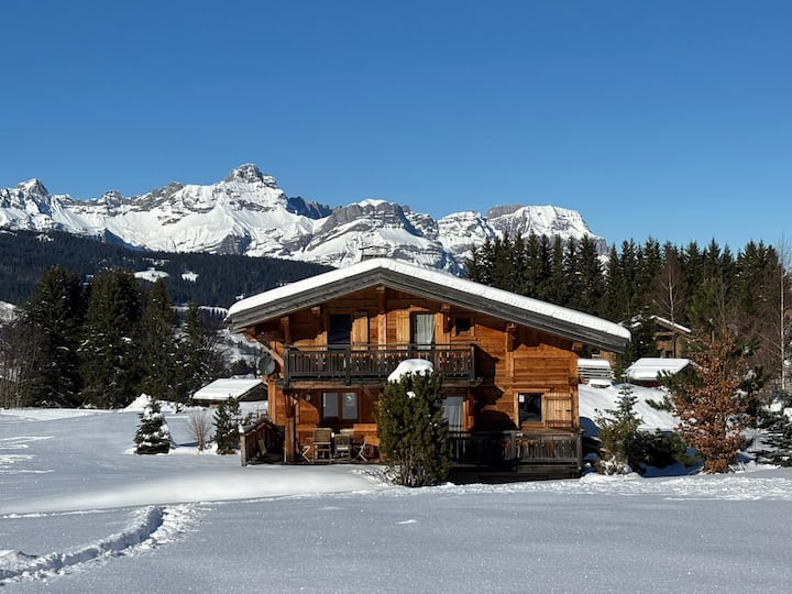 Chalet Au Pied Des Pistes - Megève