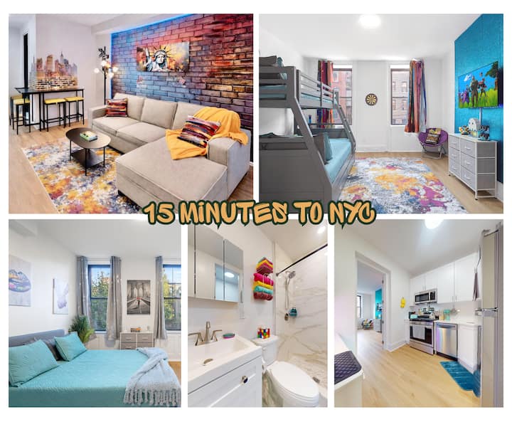 Fun Hoboken Getaway | Only 15 Minutes To Nyc - Hoboken, NJ