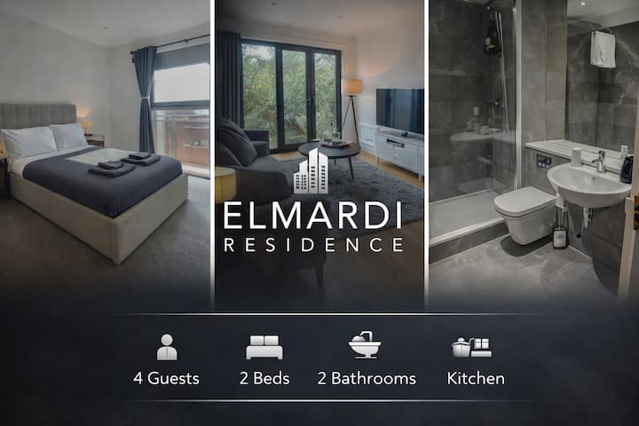 City Centre Luxe 2-bed Apartment - Birmingham