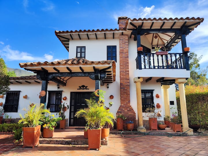 Casa Completa En Condominio-3 Mins De Plaza Mayor - Villa de Leyva