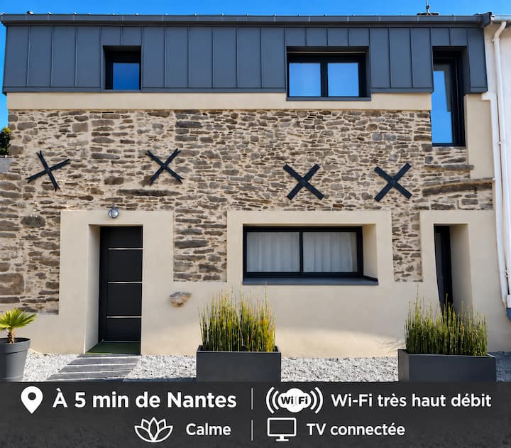 Maison De 80m2 En Pleine Nature à 5mn De Nantes - Orvault