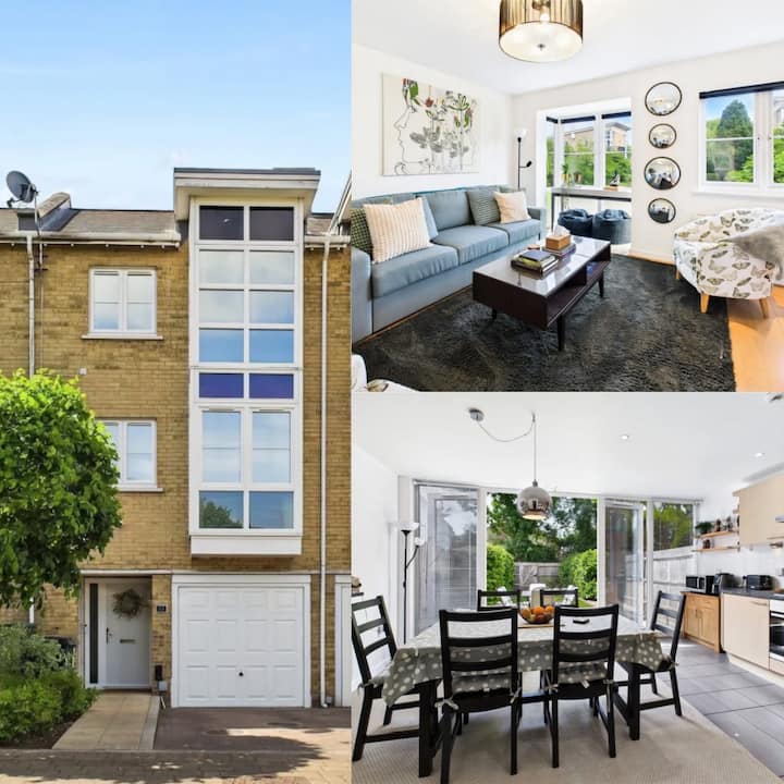 3 Br Home W/self Check In, Direct Train To London - Epsom