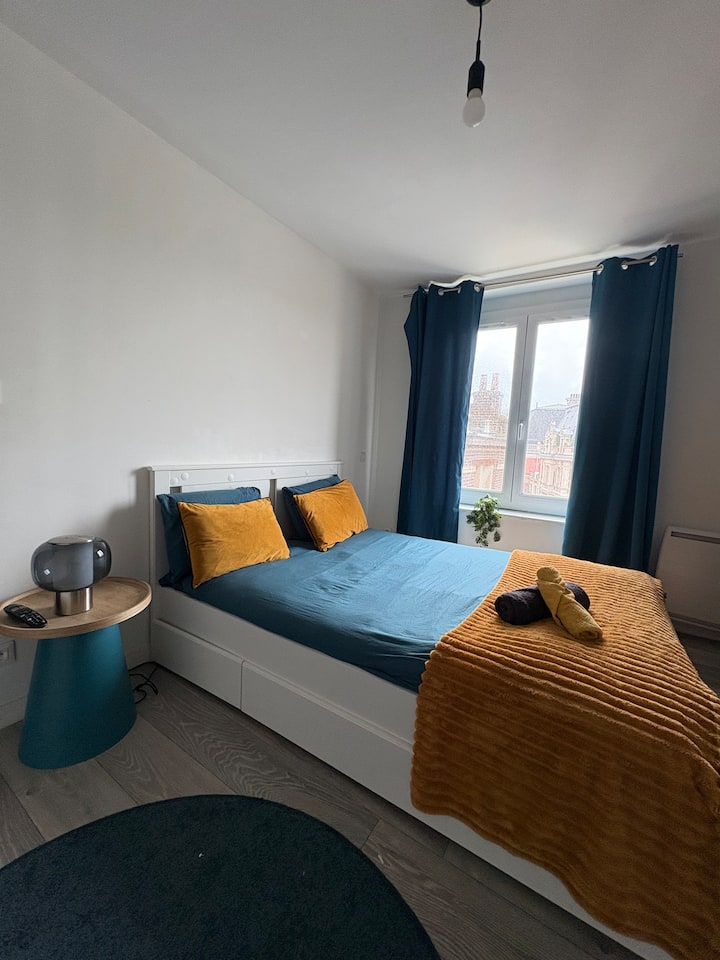 Appartement - Blue & Yellow Lumineux Confortable ! - Valenciennes