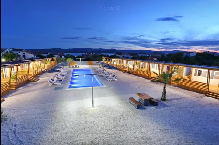 Mobilhome Mit Pool Am Meer - Biograd na Moru