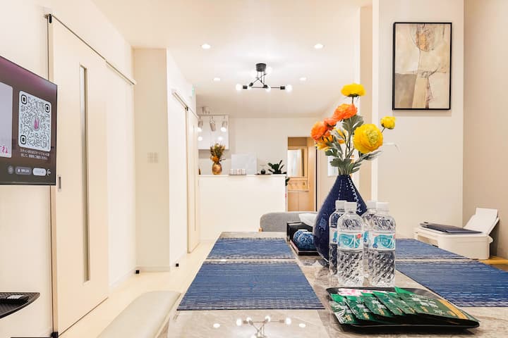 新築一軒家!関空・Usj交通便利!難波・心斎橋エリア8分直通、2路線電車駅徒歩5分、トイレ2室 - Japan