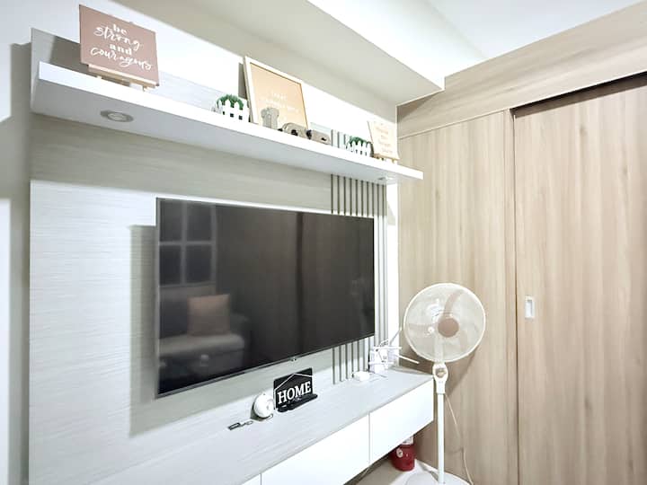 Free Parking |Charming 1-br Escape|smdc Fame|wi-fi - Pasig