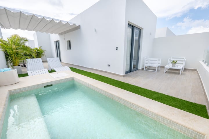 Cornerph W/ocean & City View + Content Creator Hub - Punta Cana