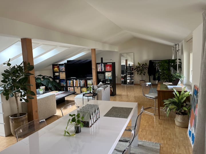 85m2 Open Apartment/loft In Seefeld With 2 Beds - Canton of Zürich