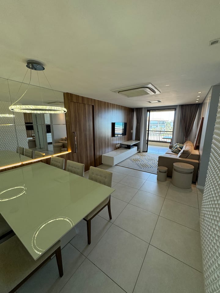 Mandara Lanai Vista Mar Perto Do Beach Park - Aquiraz