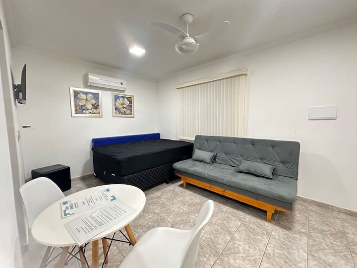 Studio Com Ar Condicionado Praia Grande - Ubatuba - Ubatuba