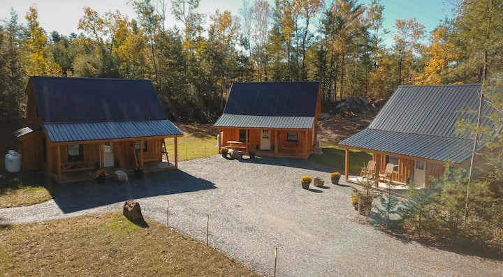 Swiftwater Full Property | 4 Cabins | Sleeps 16 - New Hampshire