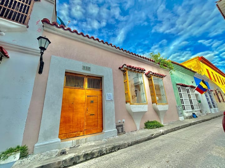 Hermosa Casa En El Centro Amurallado De Cartagena - Cartagena
