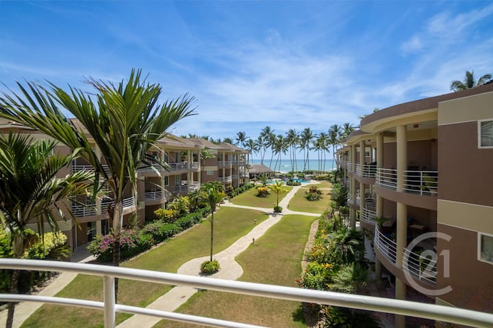 Big Beachfront Condo With Pool And Security - Cabarete