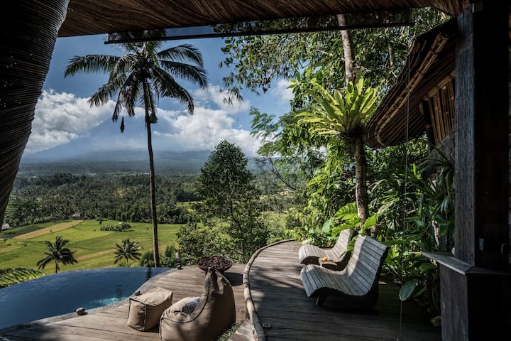 Hideout Element • Bamboo Design & Infinity Jacuzzi - Bali