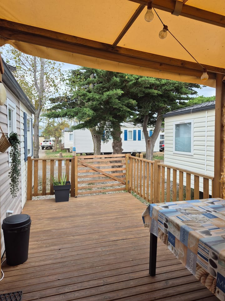 Mobil Home 6 Personnes Climatisé, Port La Nouvelle - Port-la-Nouvelle