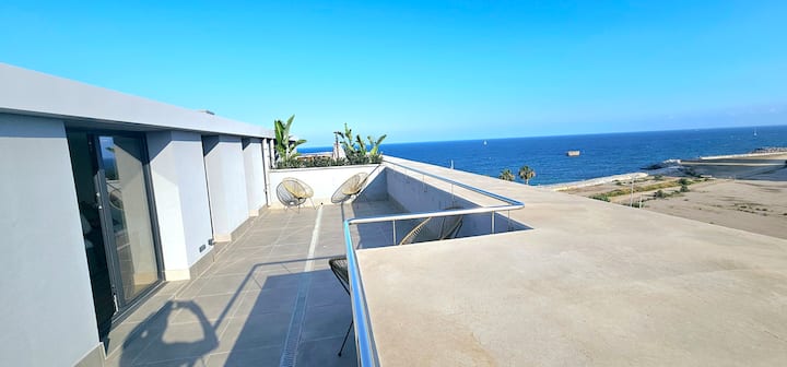 Lujoso Apartamento Nuevo En Costa De Barcelona - Badalona