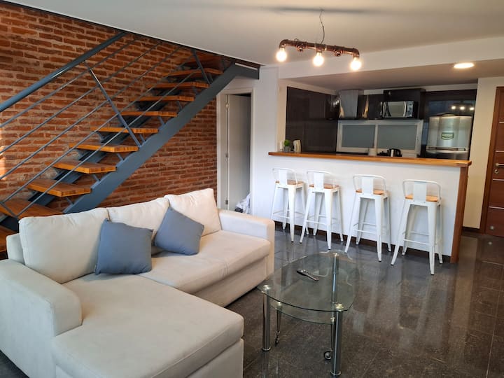 Loft Diamantis Plaza - Piscinas, Gym, Saunas. - Montevideo