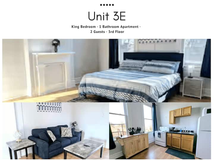 Large 3rd Floor King Bedroom Near Hospitals  (3e) - St. Louis