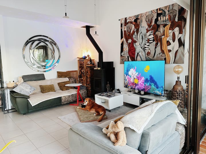 Chambre Tout Confort- Facilités-lumineux Spacieux - Ajaccio