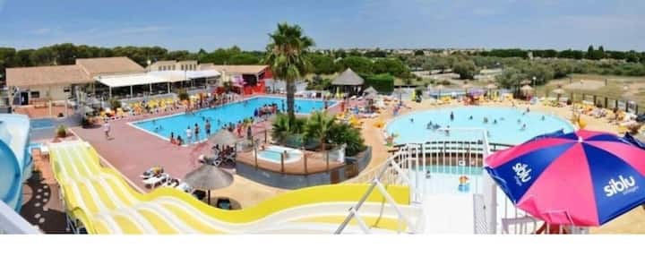 Superbe Mobil Home 8 Personnes - Montpellier