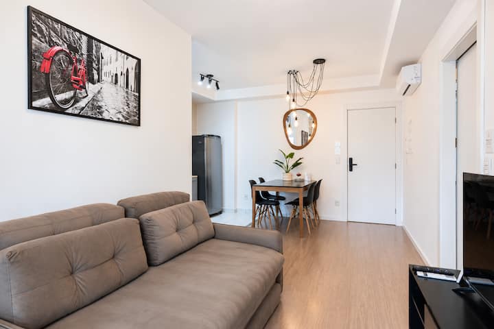 Jh509|gleba| 100% Air-conditioned + Balcony |Leisure - Londrina