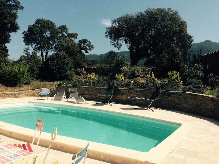 Au Calme Avec Piscine Privée - Corsica