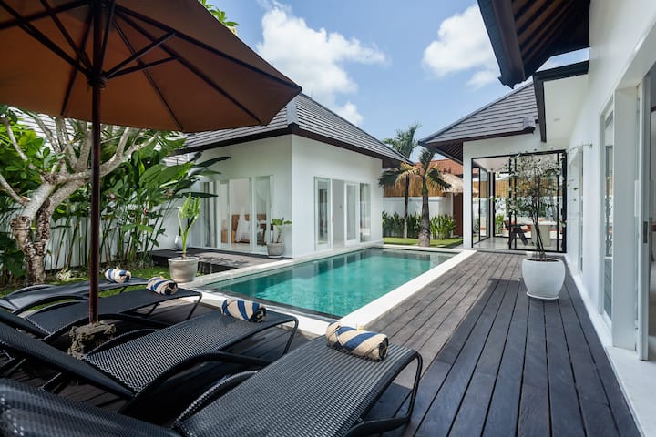 3br Privpool W Kitchen & Netflix Close To Seminyak - Bali