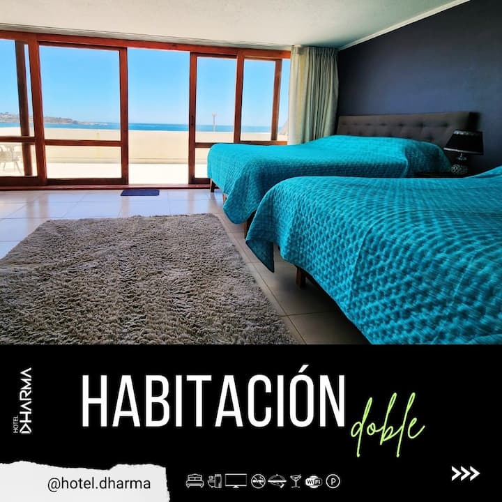 Habitación Con Vista Al Mar - El Quisco