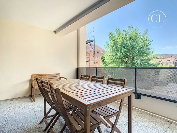 Appartement Avec Terrasse, Proche Centre - Colmar
