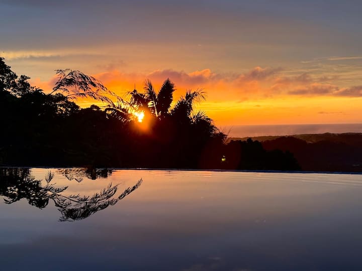 New Modern Villa With Sunset Views & Private Pool - ノサラ