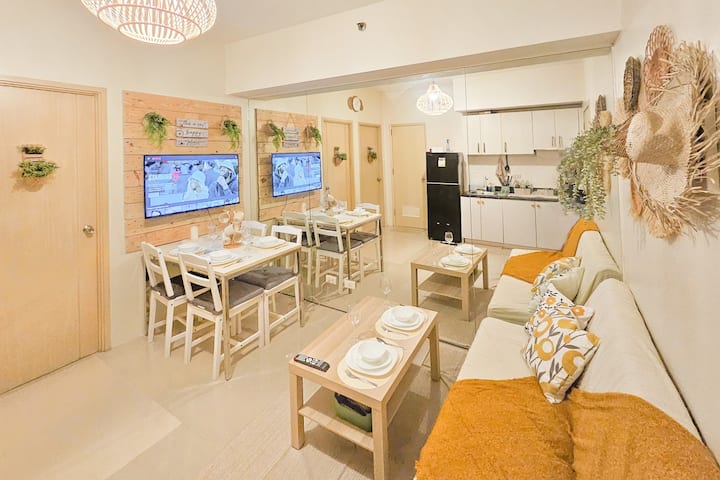 Cozy 2br Flat W/ Netflix & Wi-fi - Makati