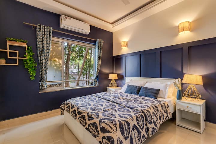 Cosy 2bhk With Big Pool N Garden Near Morjim Beach - Goa