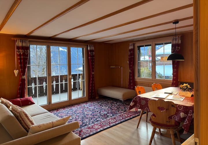 Appartement Edelweiss  Panorama & Décor Montagne - Grindelwald
