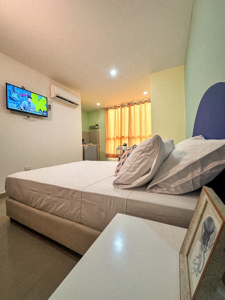 Apartahotel Cerca A La Playa - コロンビー サンタ・マルタ