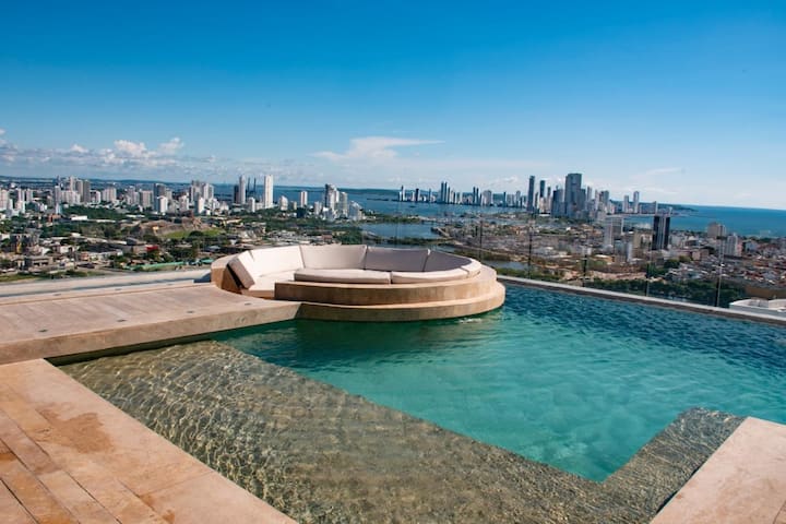 Apartmento Lujoso Cerca Al Centro Historico - Cartagena