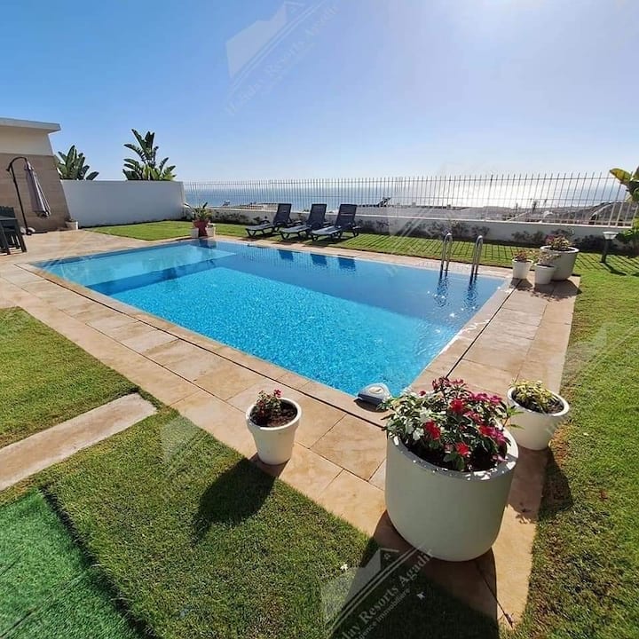 Blue Sky 4 Bedroom Villla Taghazout Bay Amda - Taghazout