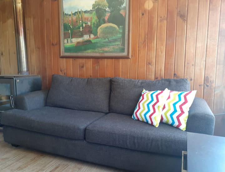 Cabaña A Pasitos De La Playa 2 A 3 Minutos. - Quintero